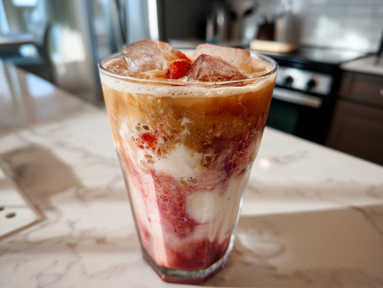 Dirty Strawberry Soda Recipe: 5-Minute Delicious Drink