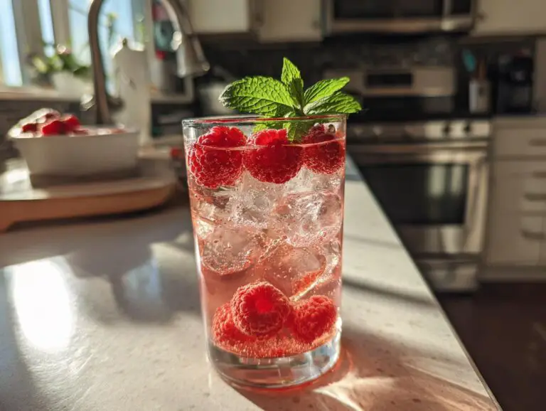 Sparkling Raspberry Lemonade: Delicious & Easy