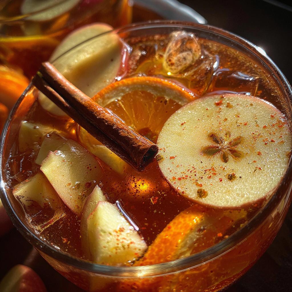Spooky Apple Cider Punch: 4 Cups Of Joy