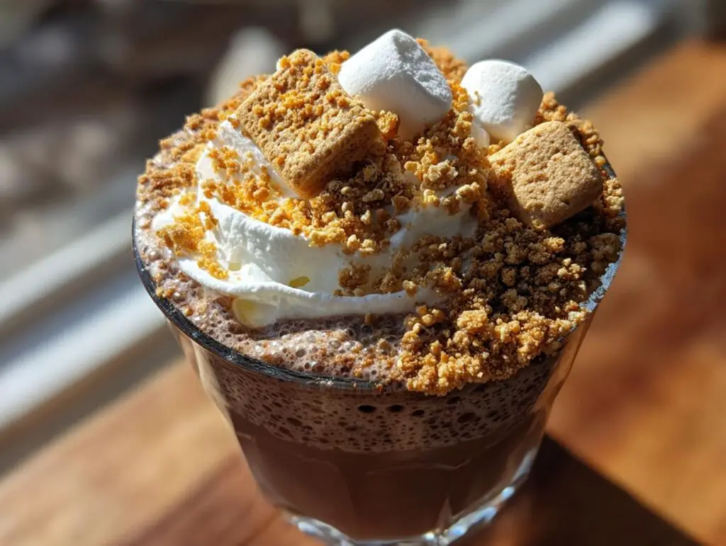 S'mores Hot Chocolate Shake: 1 Blissful Treat
