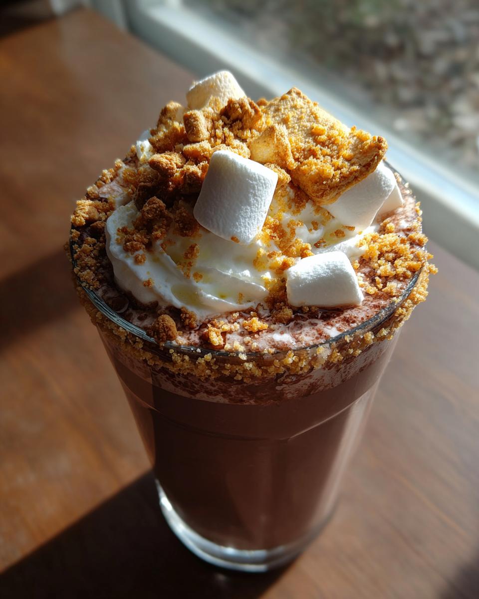 S'mores Hot Chocolate Shake: 1 Blissful Treat