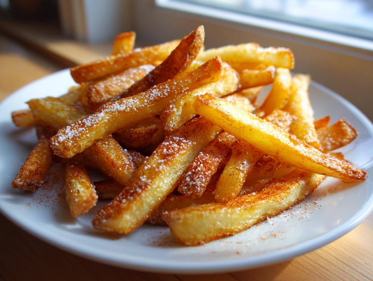 AMAZING Air Fryer French Fries In 25 Min