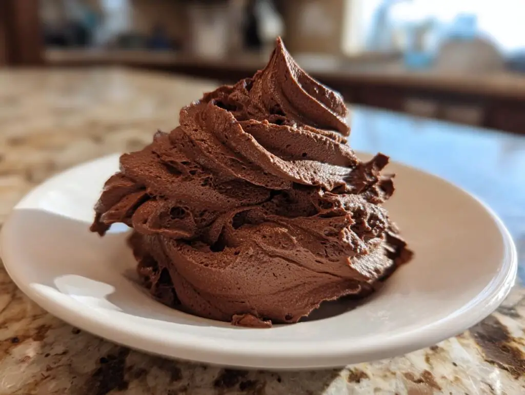 5 Min Amazing Chocolate Whipped Cream