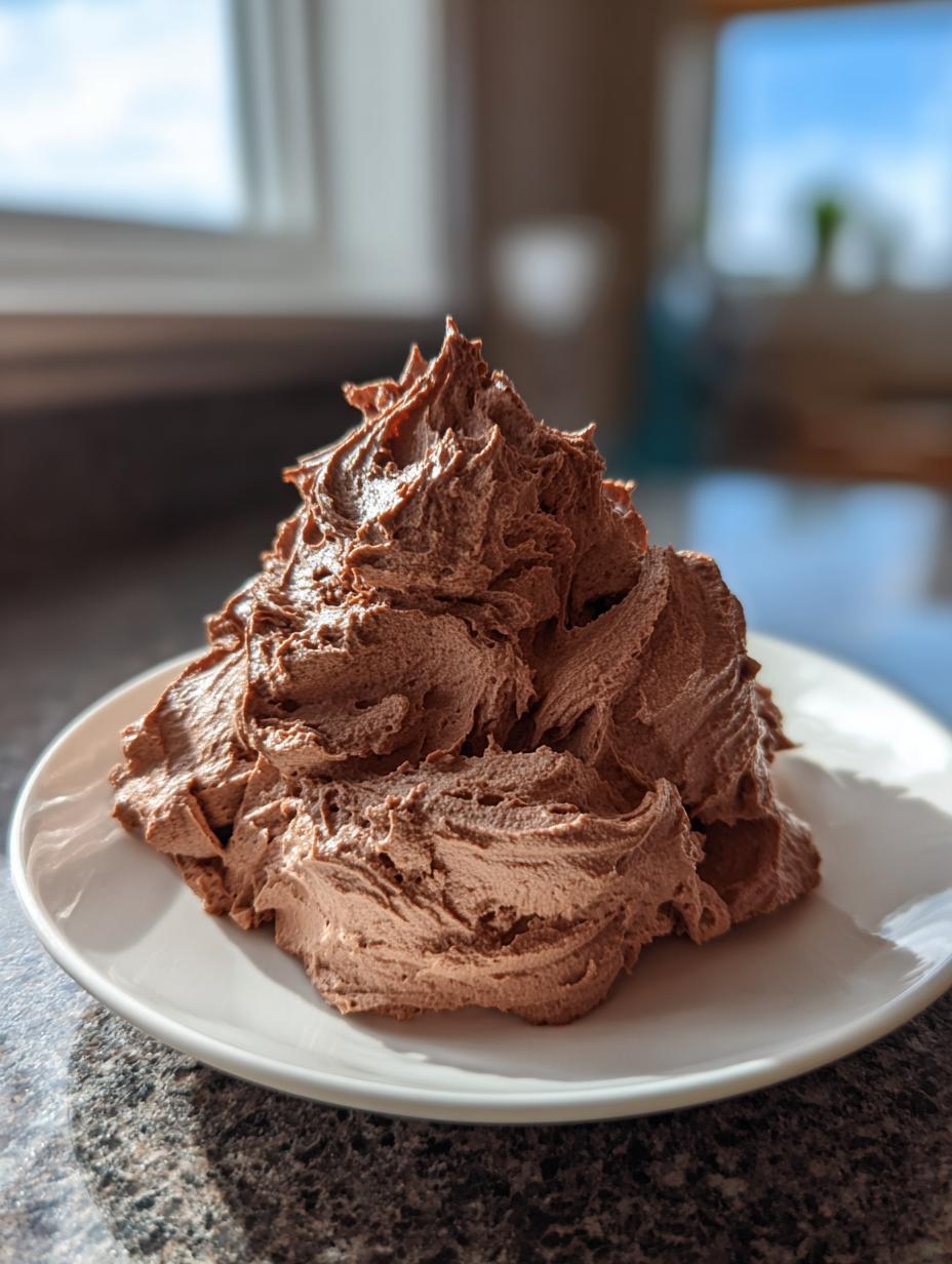 5 Min Amazing Chocolate Whipped Cream