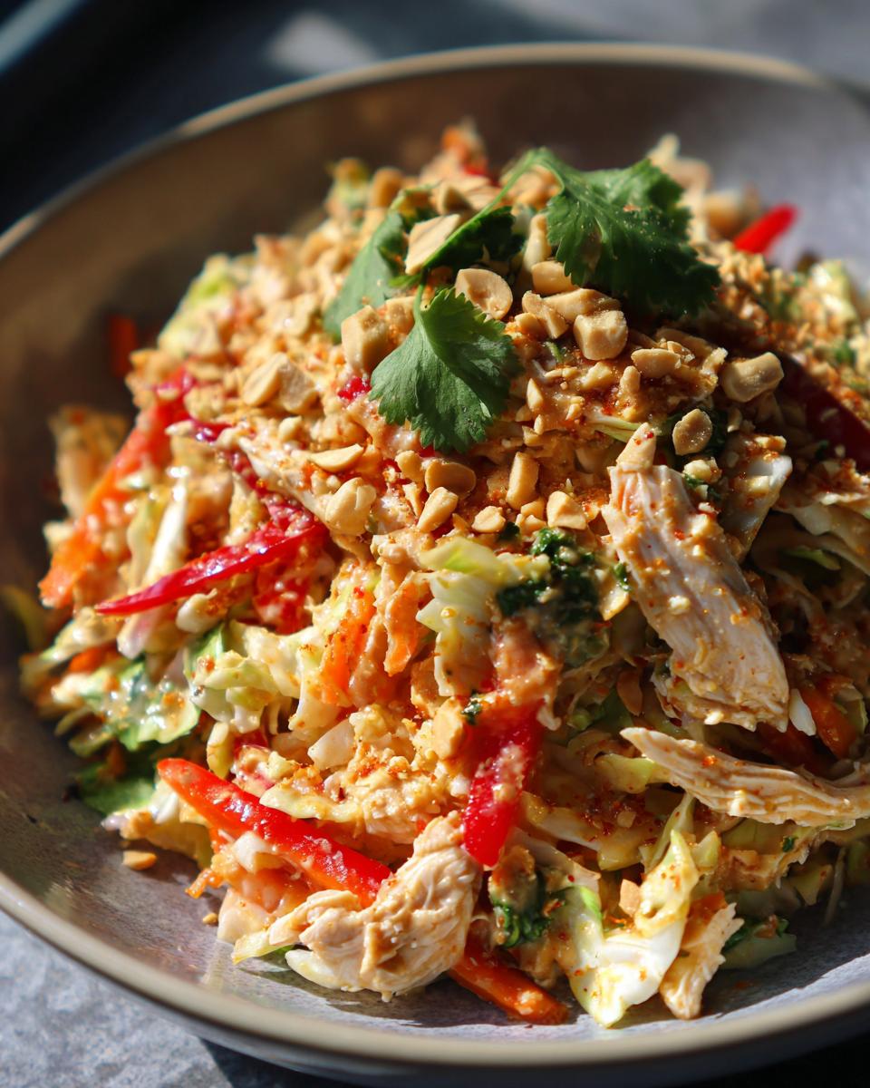 Amazing Fresh Thai Chicken Salad With 1 Taste