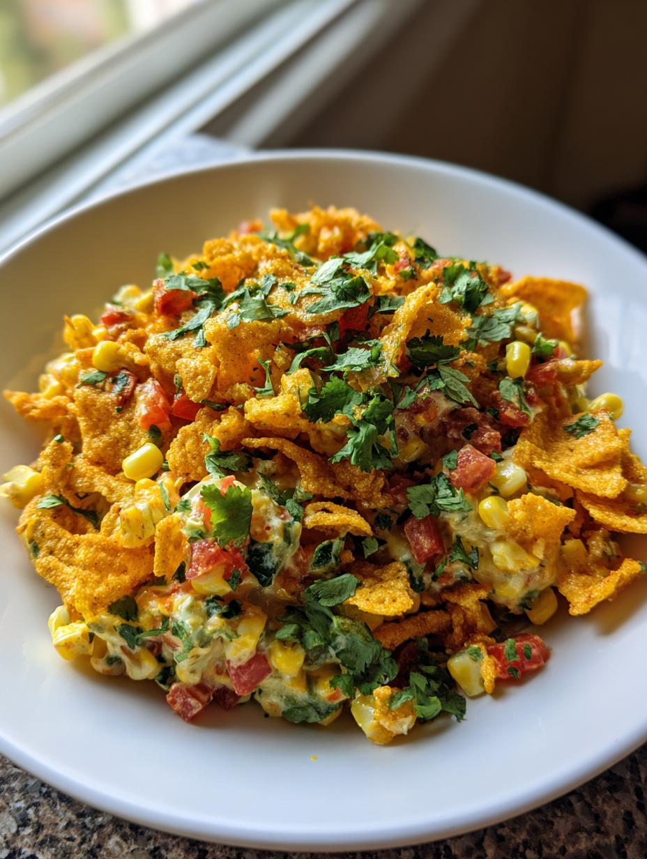 Amazing 20 Min Fritos Chili Cheese Salad