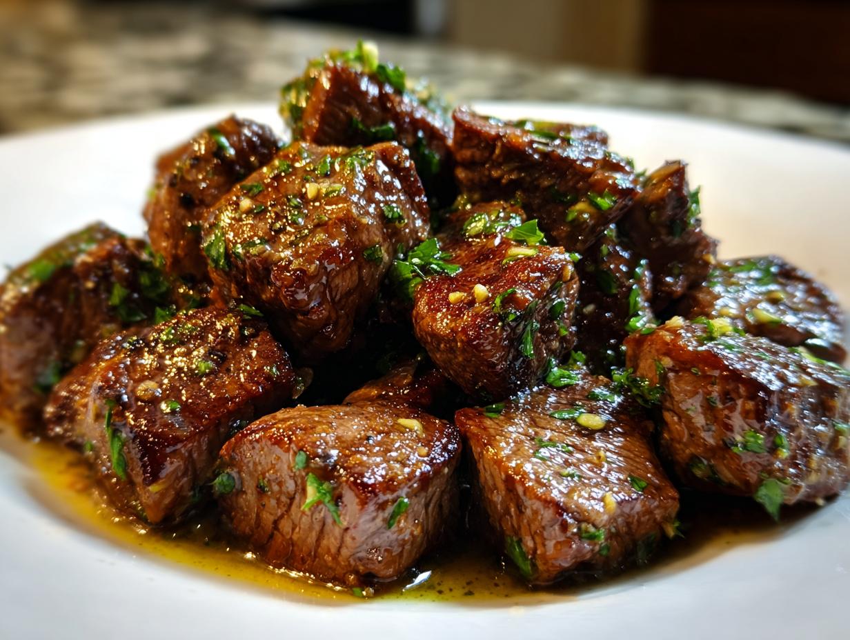 Scrumptious 20-Min Garlic Butter Steak Bites