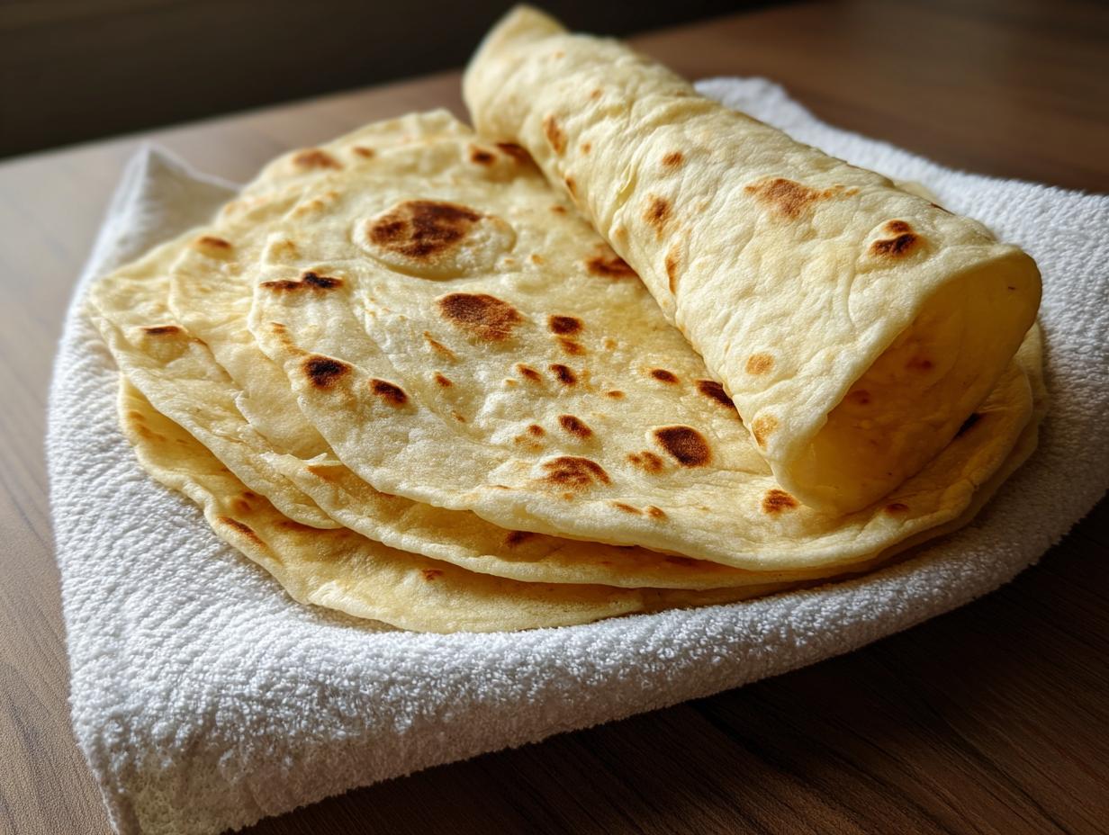 Amazing Homemade Tortillas In Under 1 Hour