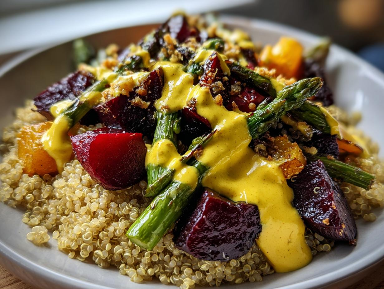 Amazing 310 Calorie Roasted Veggie Power Bowl