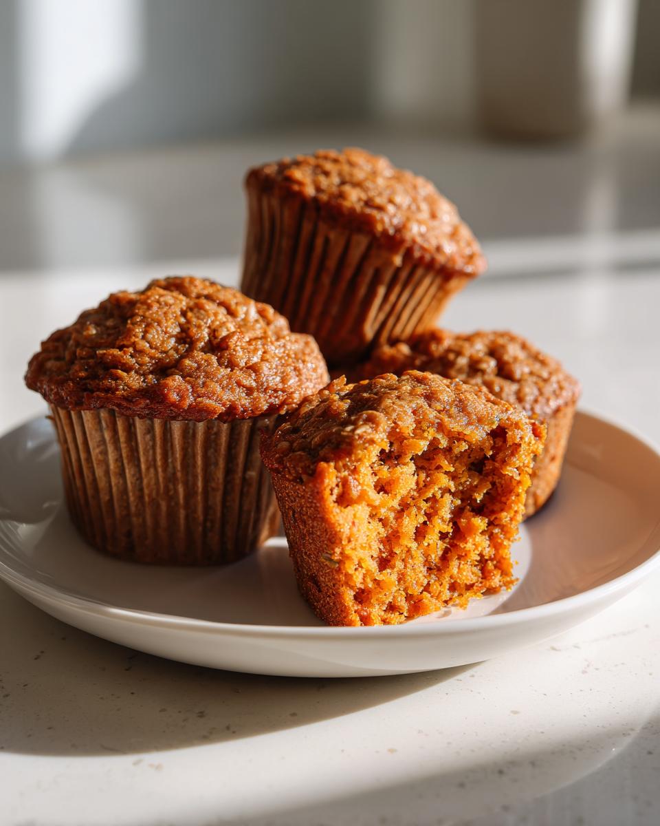 Amazing 140-Calorie Sweet Potato Oatmeal Muffins