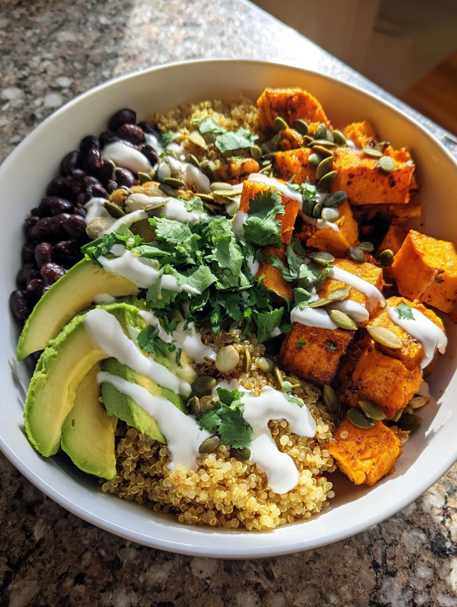 Amazing 2x Sweet Potato Protein Bowl With Quinoa