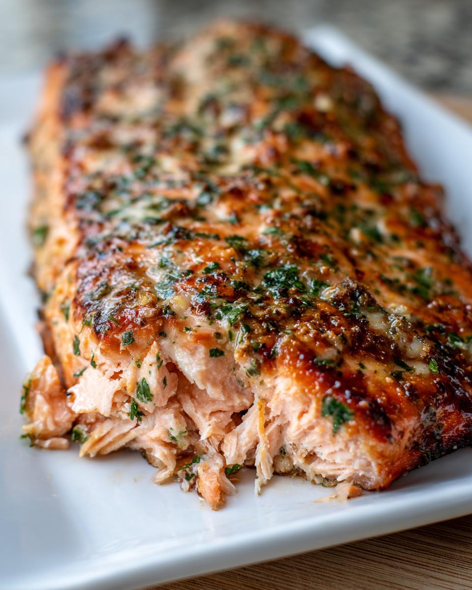 Amazing Garlic Ranch Salmon In 20 Minutes
