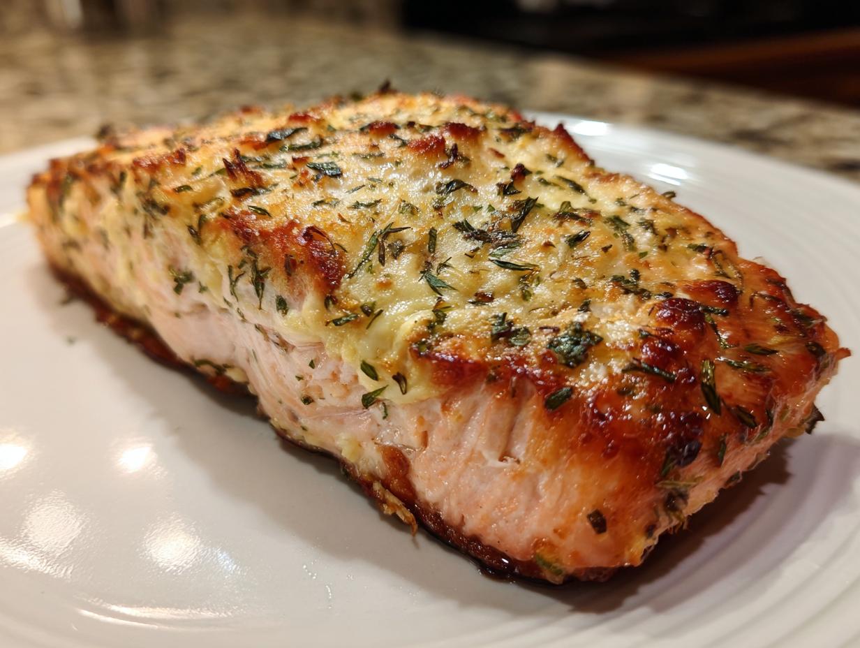 Amazing Garlic Ranch Salmon In 20 Minutes